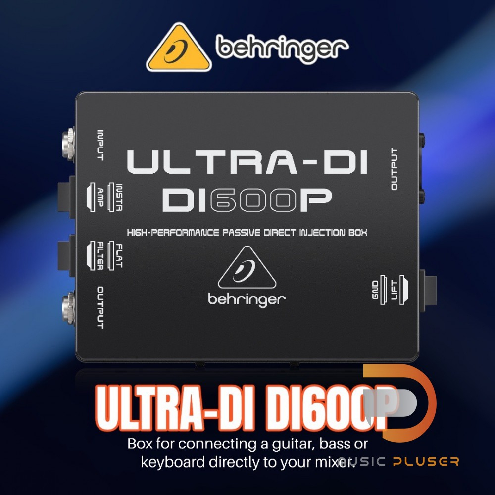Behringer ULTRA-DI DI600P ไดเร็คบ๊อกส์ Passive แบบ Mono ที่สามารถแปลง ...