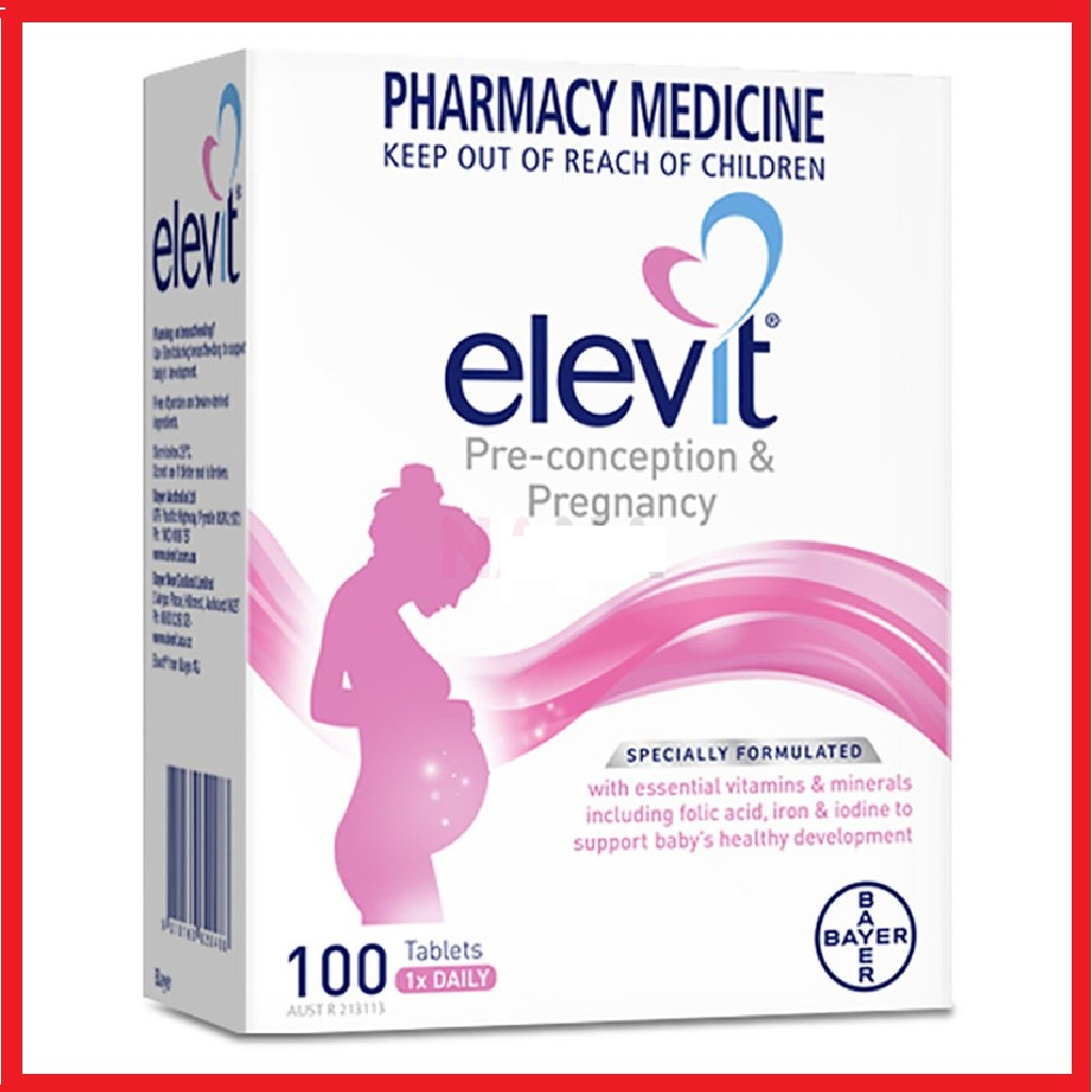 Elevit Pregnancy Multivitamin Pharmacy Vitamins Minerals Lactation การ ...