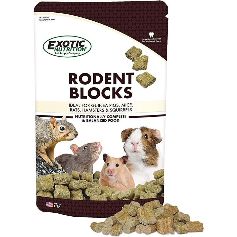 Exotic Nutrition Rodent Blocks 1 LB | Shopee Thailand