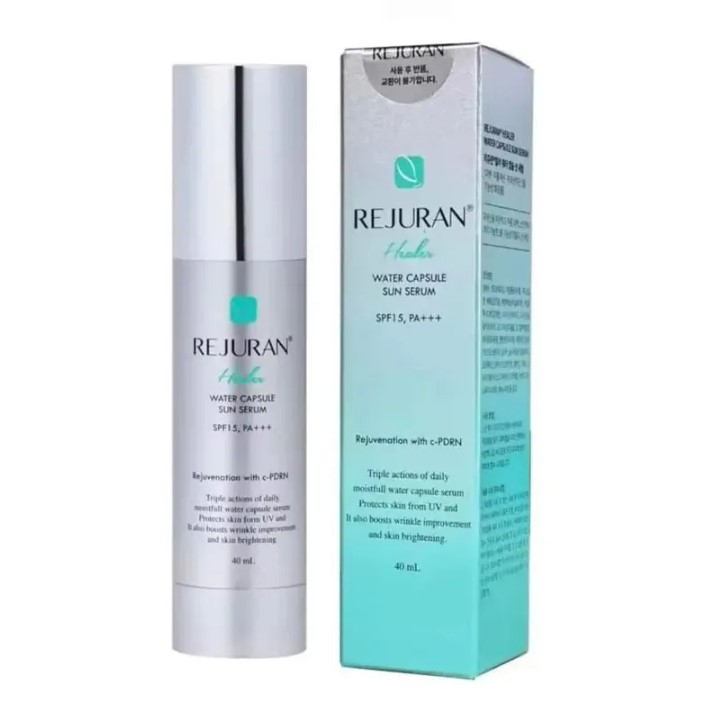 REJURAN Healer UV Protection Balm SPF 50 PA+++ / Healer Water Capsule Sun Serum/Healer UV ...