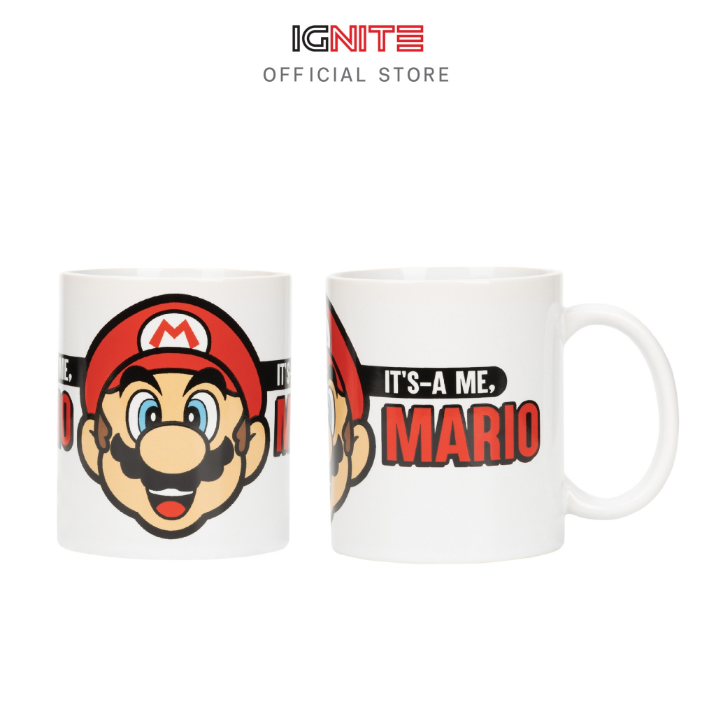 [พร้อมส่ง] IGNITE แก้วมัคเซรามิก มาริโอ Super Mario แก้วกาแฟ Mario ...