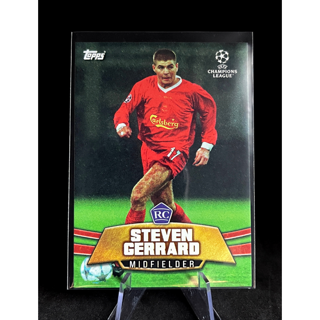 การ์ดฟุตบอล The Lost Rookie - Steven Gerrard Card#14 Liverpool | Shopee ...