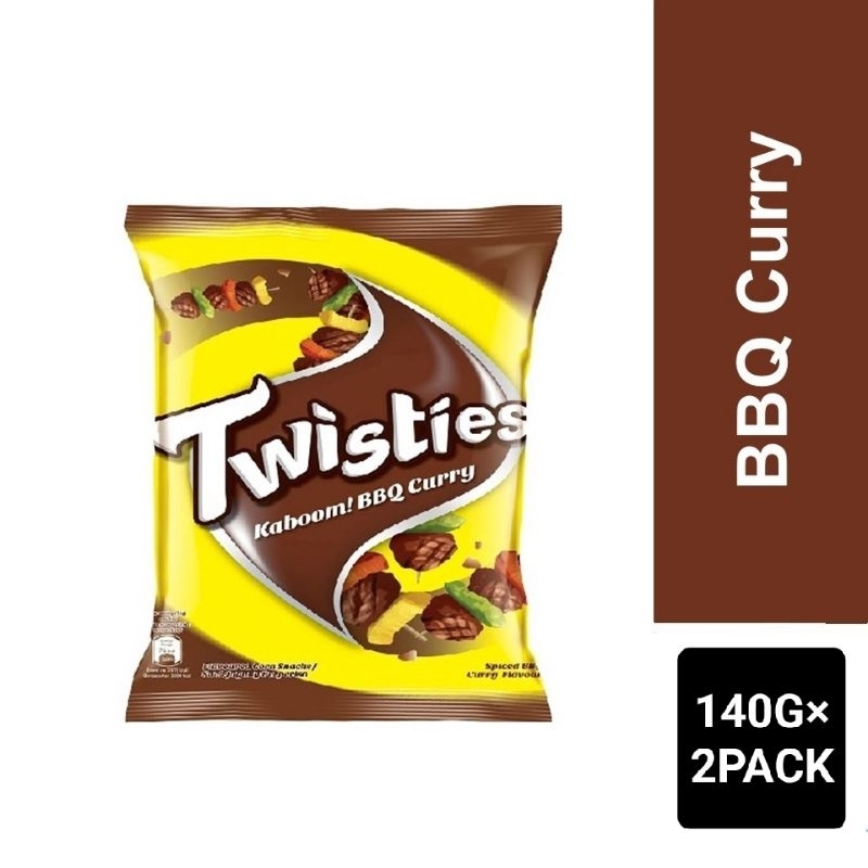 Twisties Roast Chicken Dance/BBQ CURRY(140g x 2 packs) | Shopee Thailand