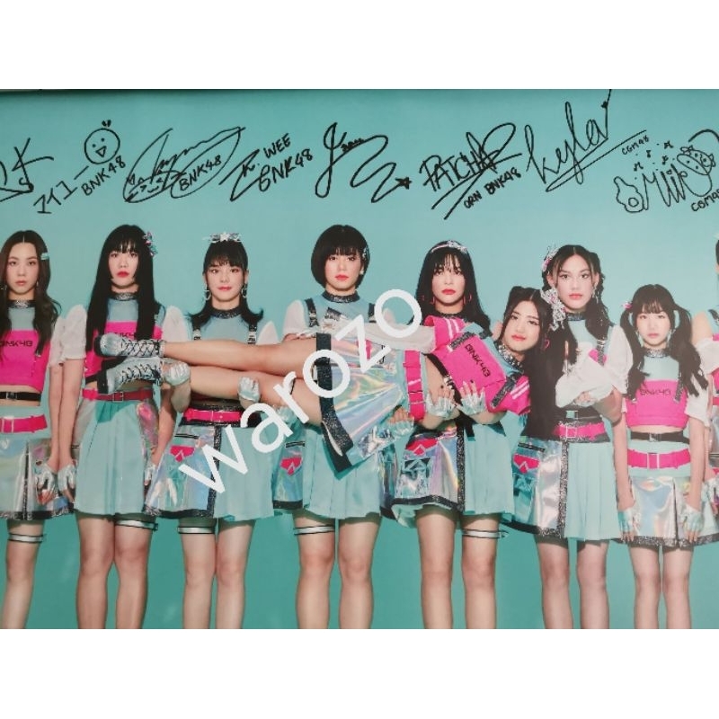 BNK48 Warota People Poster USSR SSR SR UR #GygeeBNK48 #BNK48 #CGM48 | Shopee Thailand