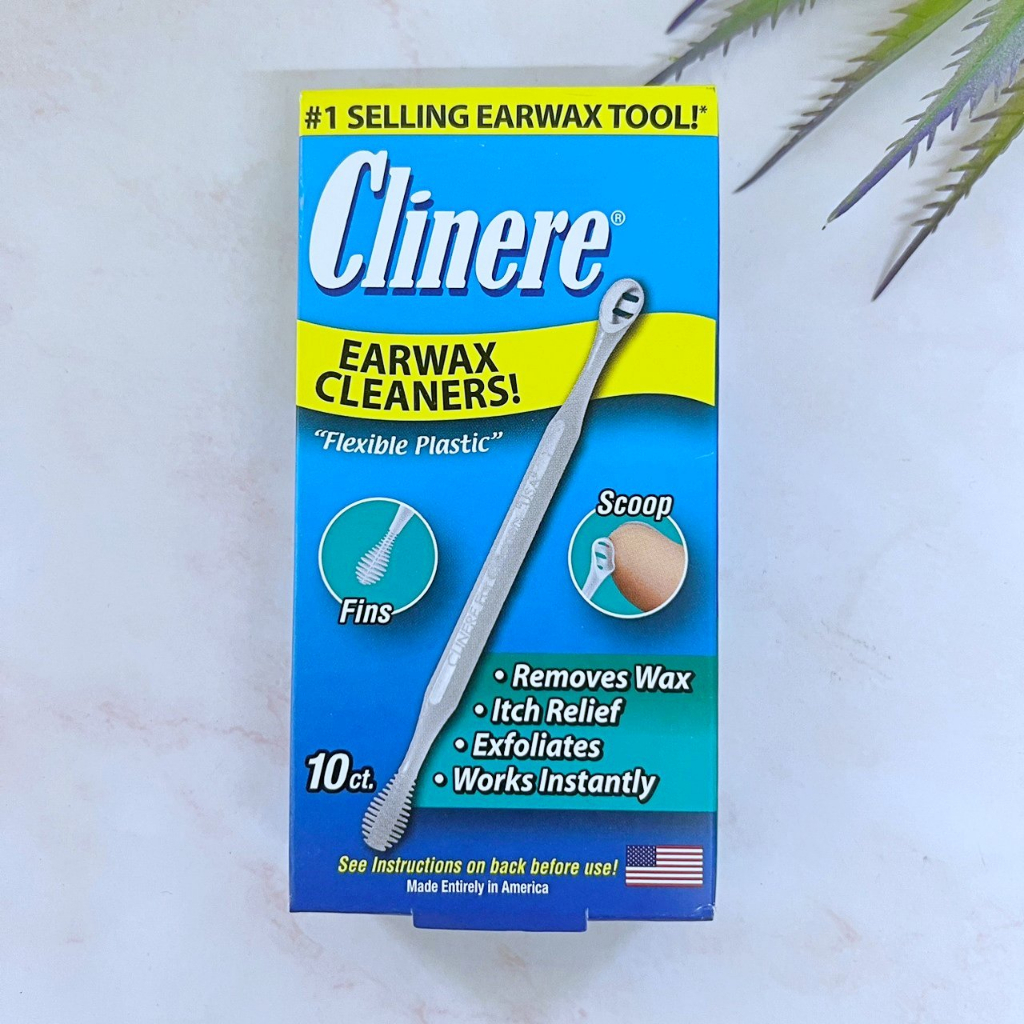 [Clinere®] Ear Cleaners for Earwax Removal 10 Count ไม้แคะหู พลาสติกแคะ ...
