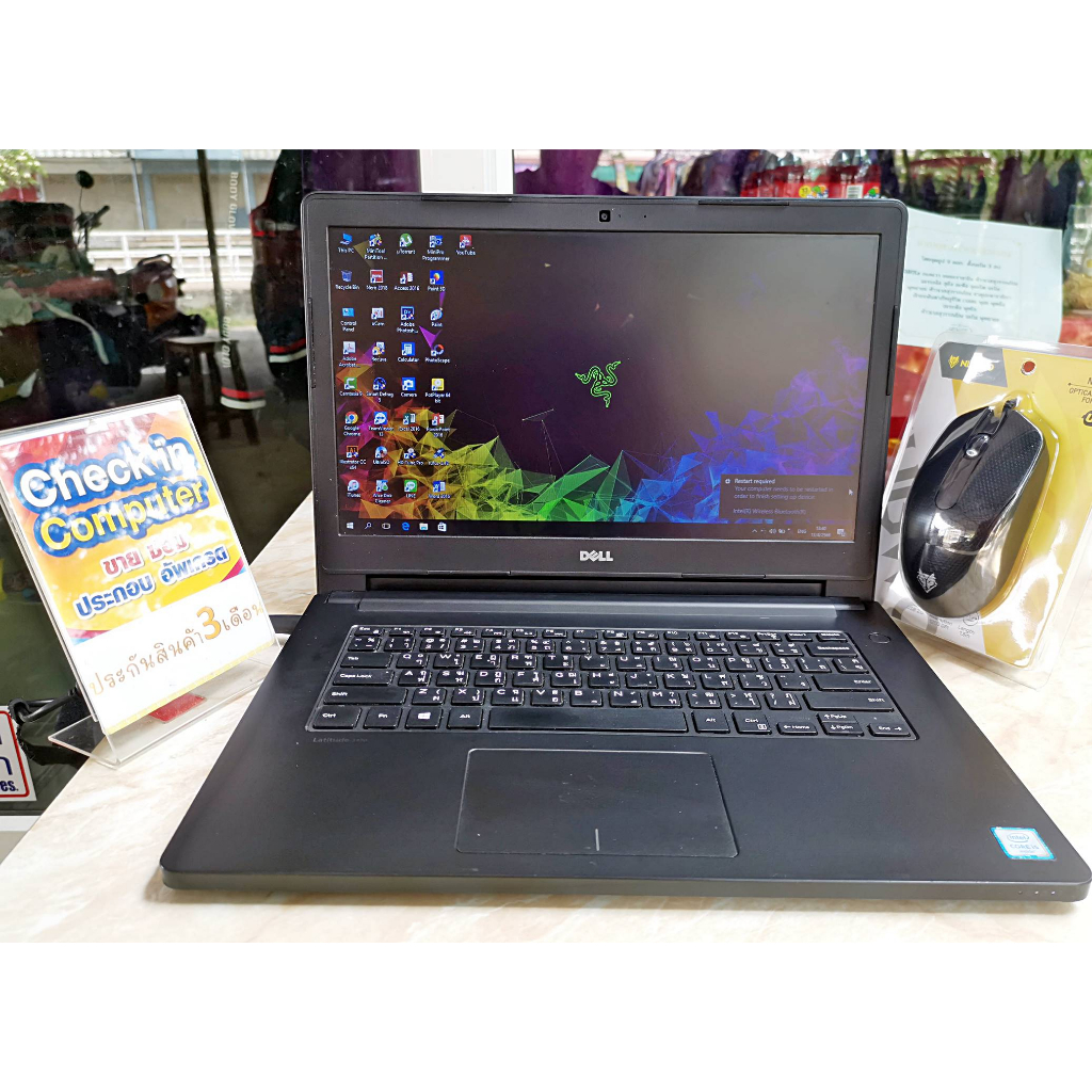 คอมพิวเตอร์ โน๊ตบุ๊ค Notebook เล่นเกม-ทำงาน DELL Latitude 3470 LED14 ...