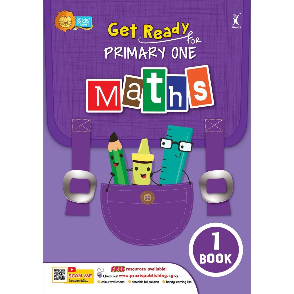 ^NANMEEBOOKS หนังสือ GET READY FOR PRIMARY ONE MATHS BOOK 1 เพอลังอิ ...