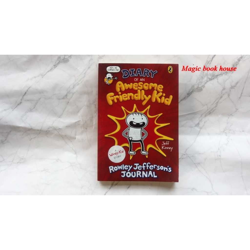 DIARY OF AN Awesome Friendly Kid : หนังสือ Chapter book ภาษาอังกฤษ (มือ ...