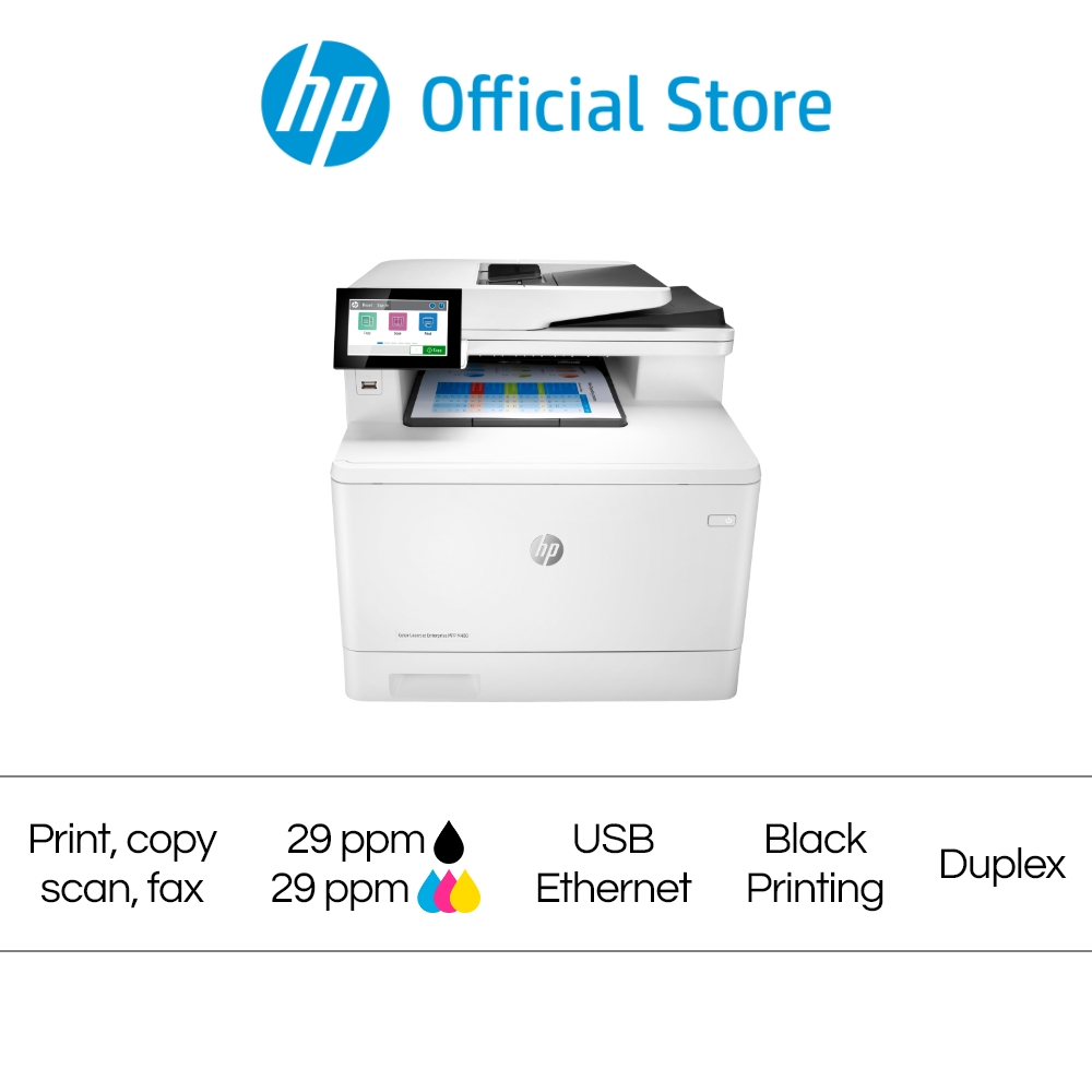 HP Color LaserJet Enterprise MFP M480f / All-in-One Color Printer / A4 ...