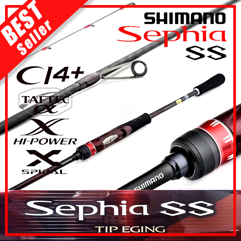 SHIMANO 19 SEPHIA SS TIP EGING *** คันทิปรัน ชิมาโน่ แท้ 100% *** | Shopee Thailand