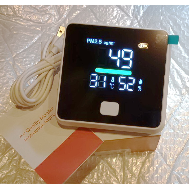 [ พร้อมส่ง จากกรุงเทพฯ] เครื่องวัด PM2.5 (3 in 1) // Air Detector +Ready to ship ++ | Shopee ...