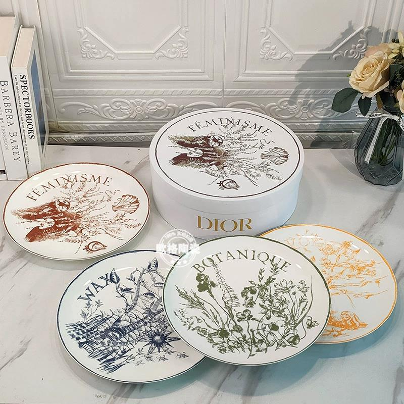 Dijia Dior Series Western Food Plate Set Dessert Plate Set of Four ...