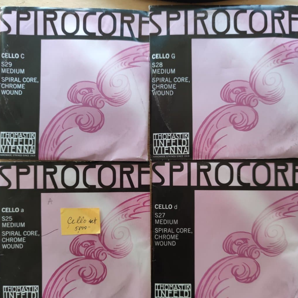 สายเชลโลยี่ห้อ Thomastik-infeld รุ่น Spirocore Cello แยกสาย | Shopee ...