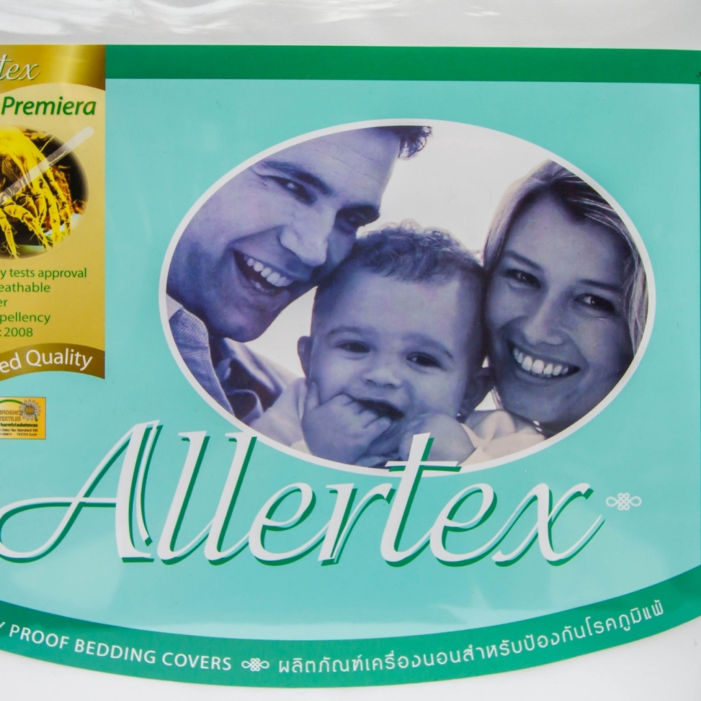 ผ้าปูที่นอน ผ้าปูเตียง กันไรฝุ่น กันน้ำ Allertex ผ้าปูเตียงเดี่ยวกันไร ...