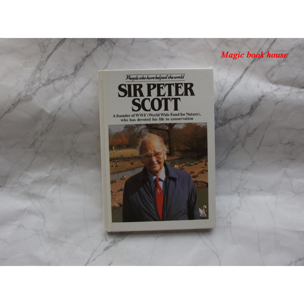 SIR PETER SCOTT : หนังสือชีวประวัติของ SIR PETER SCOTT ภาษาอังกฤษ (มือ ...