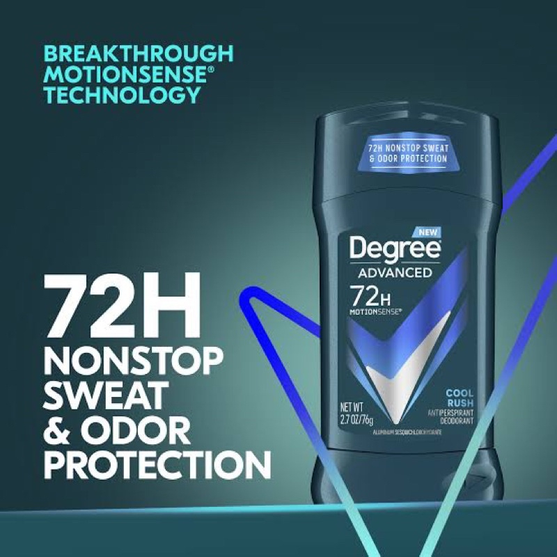 Degree Men Motionsense Advanced Protection 72 Hr. Antiperspirant 2.7 oz ...