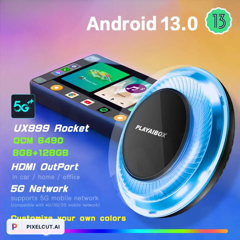 Ai box carplay UX999 Rocket 8GB+128GB | Shopee Thailand