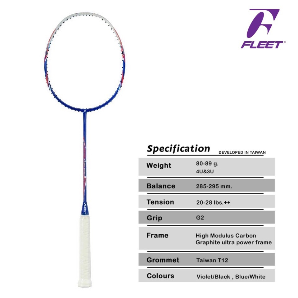 ไม้แบดมินตัน FLEET RACKET | Shopee Thailand