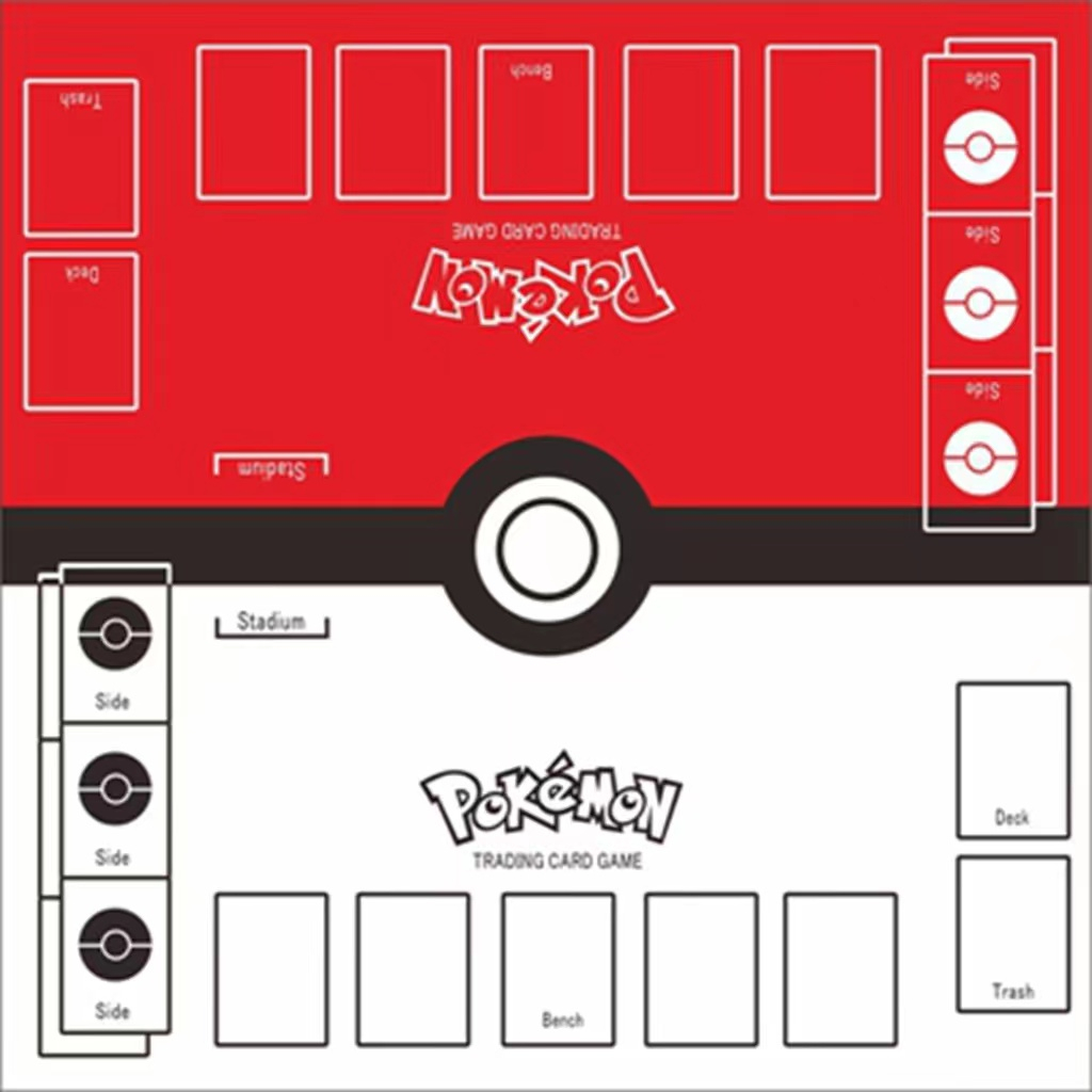 พร้อมส่ง Playmat Pokemon Card Battle Pad Plate Tcg สนามรบ แผ่นรองการ์ด ...