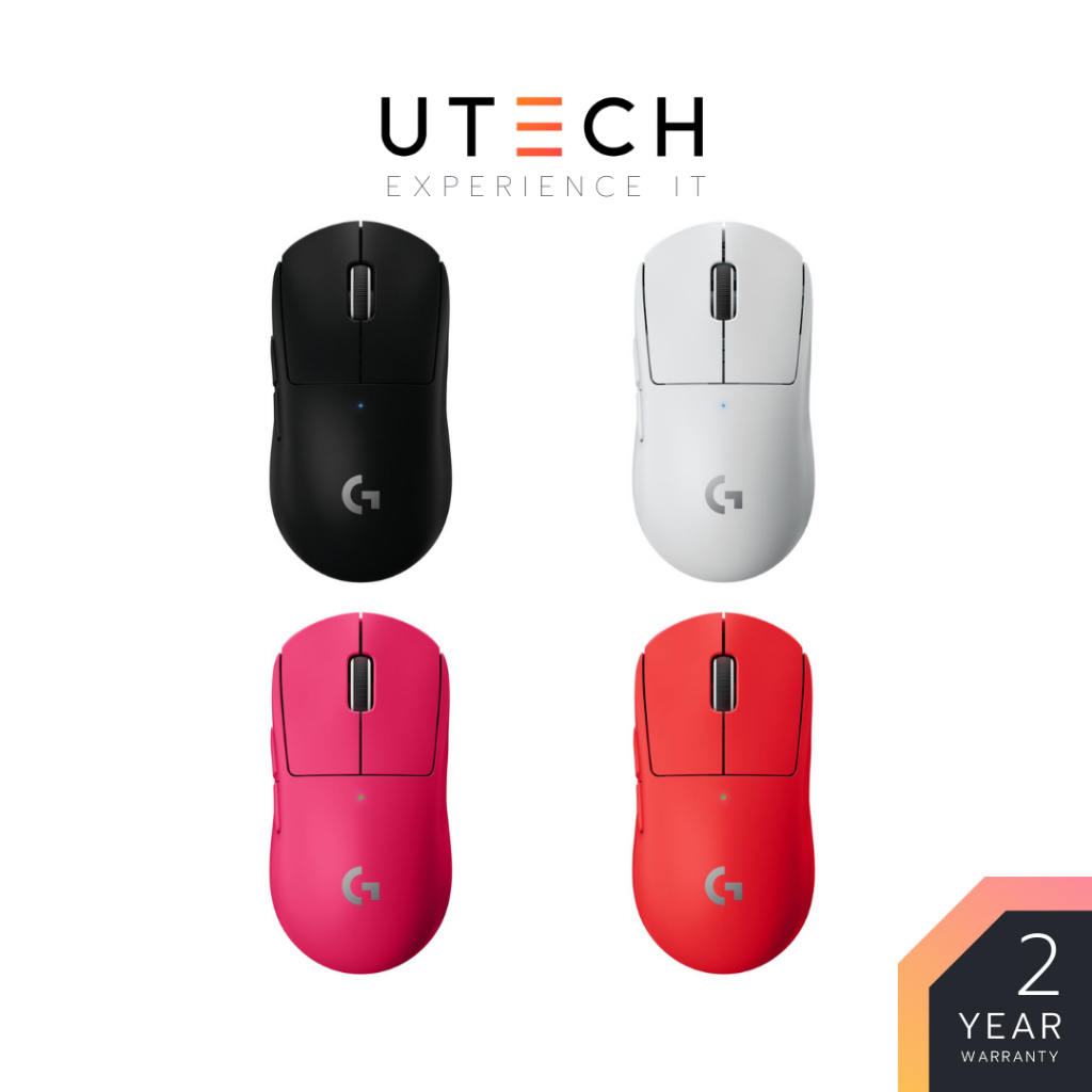 Logitech Mouse G PRO X Superlight Gaming Mouse - Black / White ...