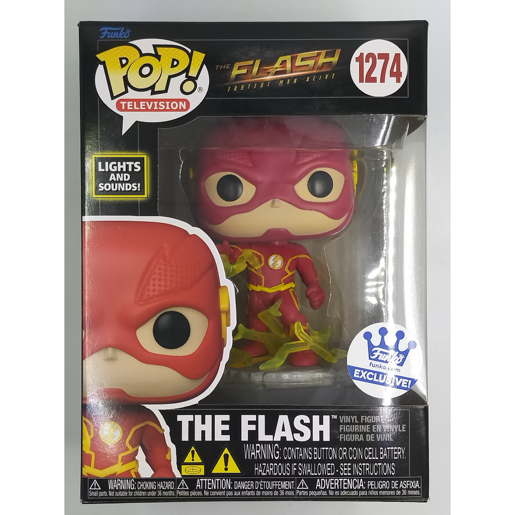 Funko Pop DC The Flash Fastest Man Alive - The Flash [ Lights And Sound ...
