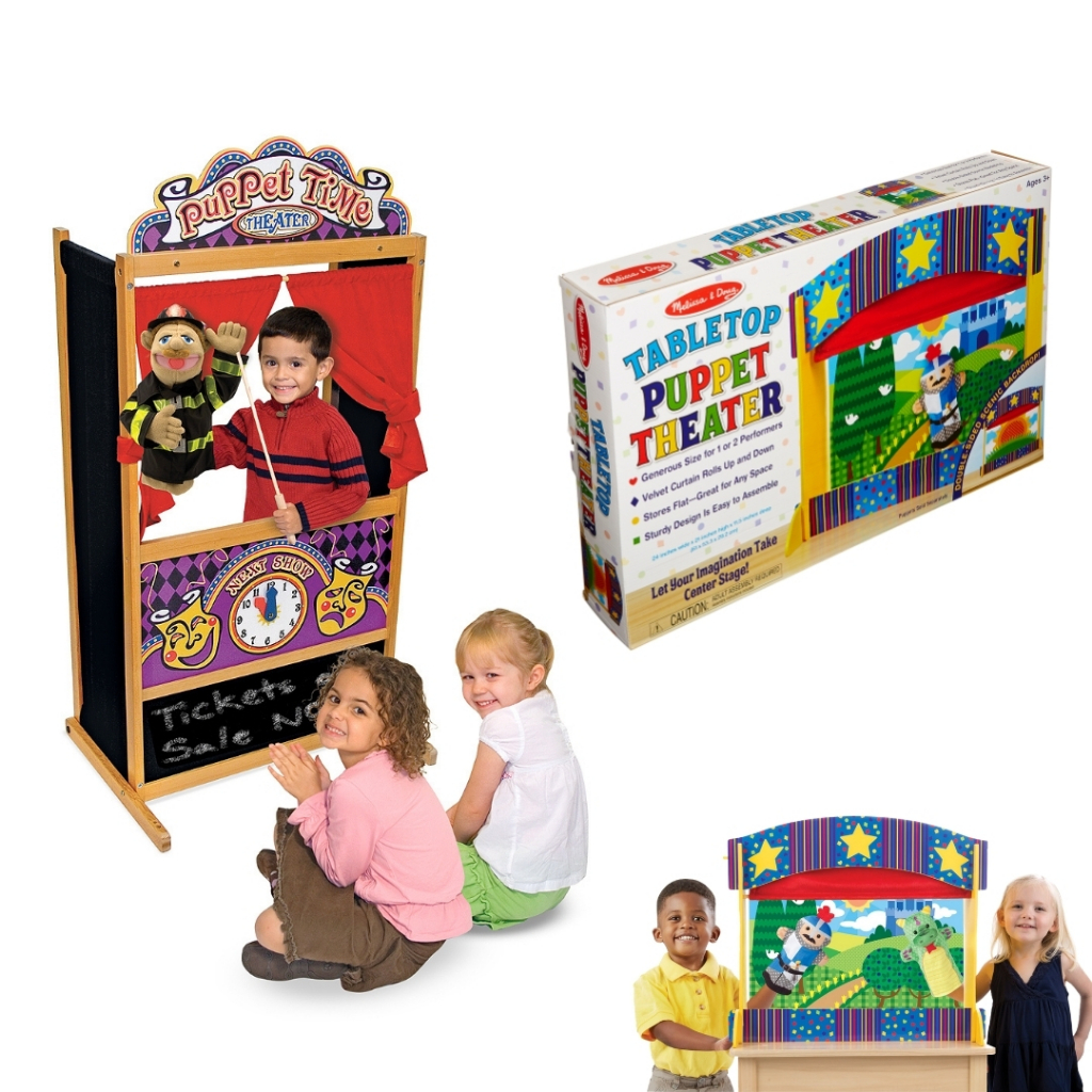[โรงหนัง] โรงหนังหุ่นมือ รุ่นตั้งโต๊ะ Melissa & Doug Tabletop Puppet ...