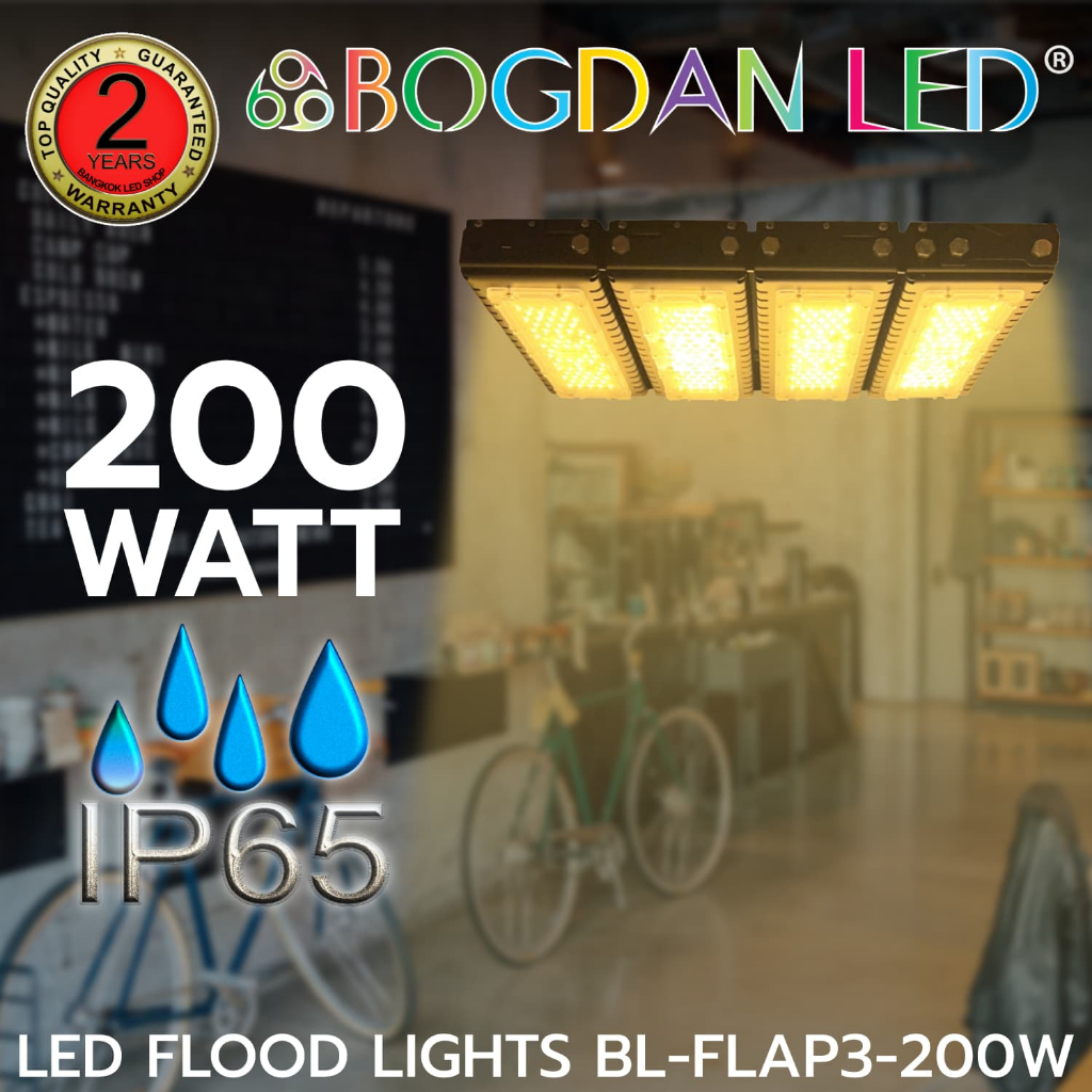 LED FLOOD LIGHT, สปอตไลท์ BL-FLAP3-200W spotlight 100-240VAC IP65 ...