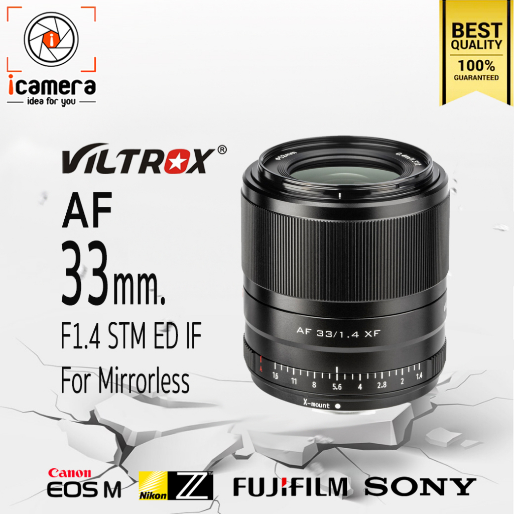 Viltrox Lens AF 33 mm. F1.4 STM ED IF Auto Focus - รับประกันร้าน ...
