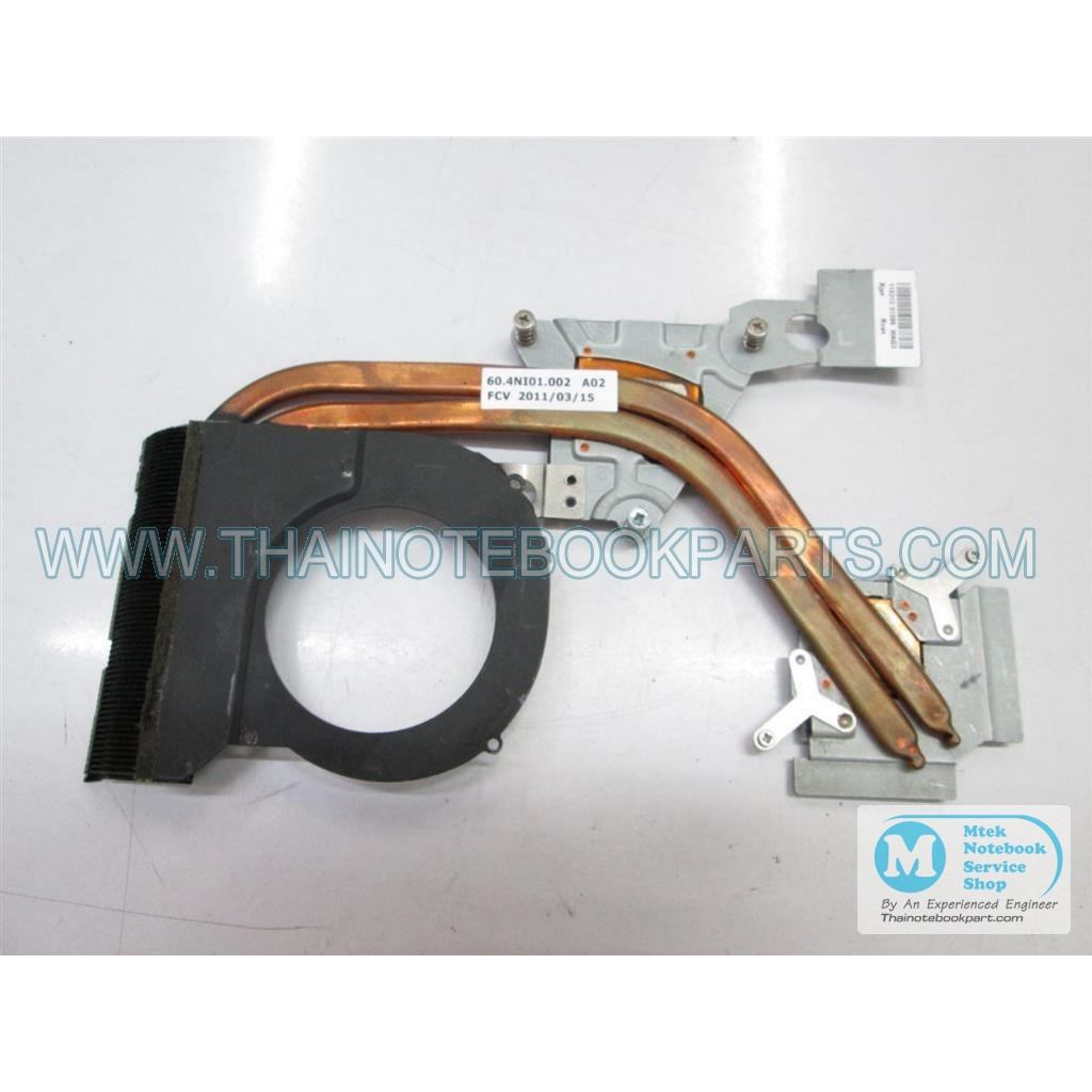 ฮีทซิงค์ระบายความร้อนโน้ตบุ๊ค Acer Aspire 4743, 4750, 4752 - 60.4NI02 ...