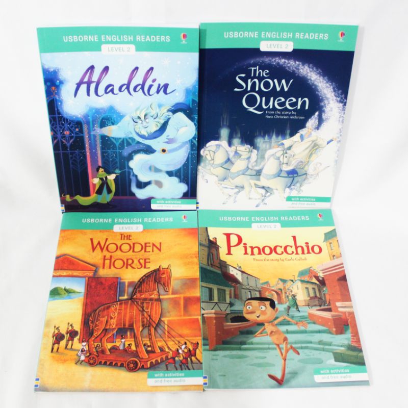 [มือหนึ่งพร้อมส่ง]USBORNE ENGLISH READERS Level 2 หนังสือฝึกอ่านภาษา ...