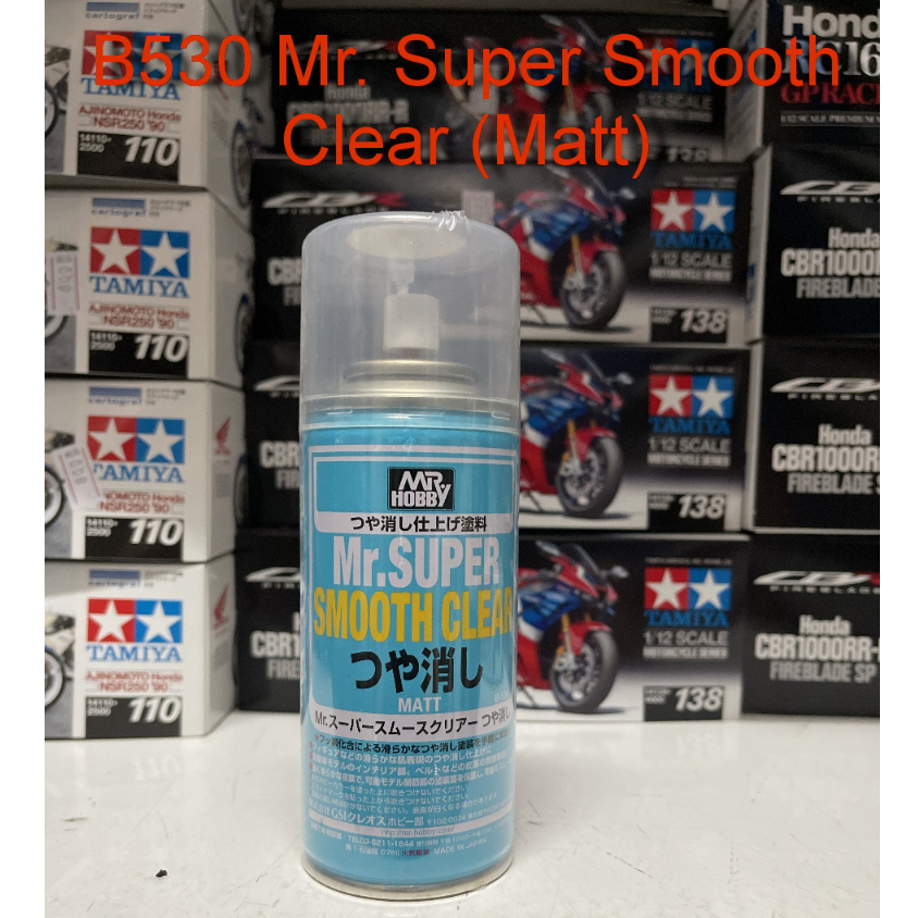 B530 Mr. Super Smooth Clear (MATT) สเปรย์เครียด้าน เนื้อละเอียด สูตรทิน ...