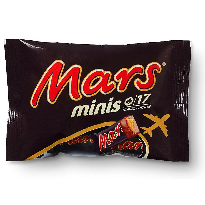 chocolate mars minis1ถุงมี 17 ชิ้น สินค้าจากเนเธอร์แลนด์ Exp.19/01/25 ...
