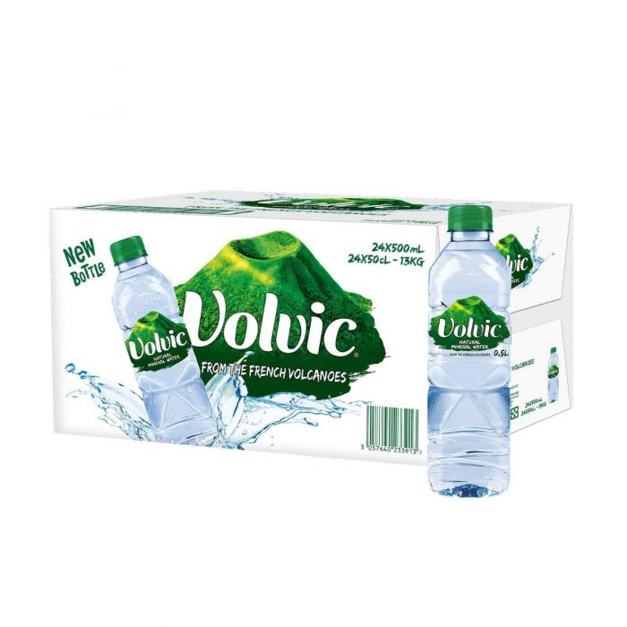 🌟พร้อมส่ง🌟Volvic Natural Mineral Water PET 500 ml 24 bottles วอลวิค น้ำแร่ธรรมชาติ ขวดพลาสติก ...