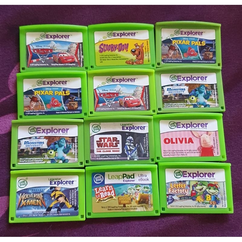 Leap Frog Gameเกมส์ที่หลากหลายมือสองของแท้จากอเมริกา | Shopee Thailand