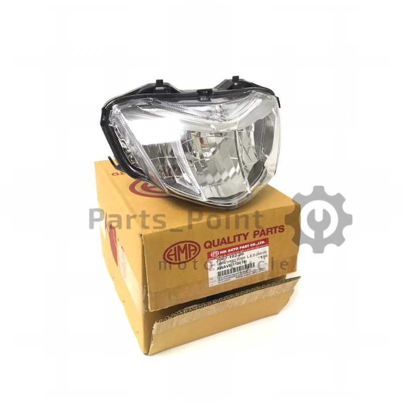 Wave 110i LED 2019-2022 ไฟหน้า Wave 110i ไฟท้าย Wave 110i ไฟหน้าเวฟ110i ...