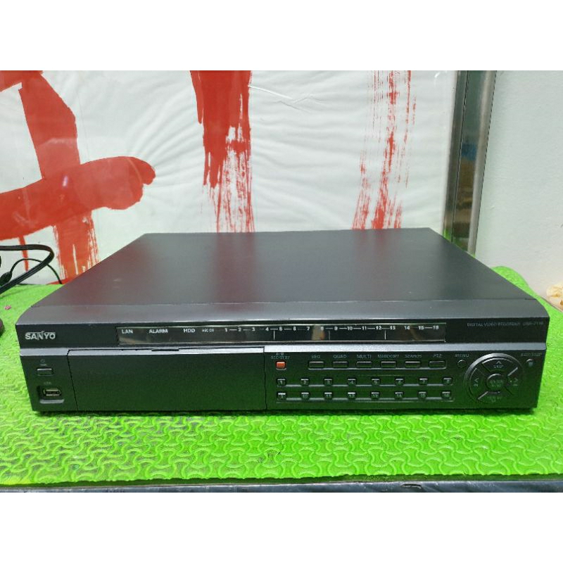 เครื่องบันทึกกล้องวีดีโอดิจิตอล MPEG 4 SANYO DSR 2116 มี 16 ช่อง สภาพสวย ใช้งานปกติ | Shopee ...