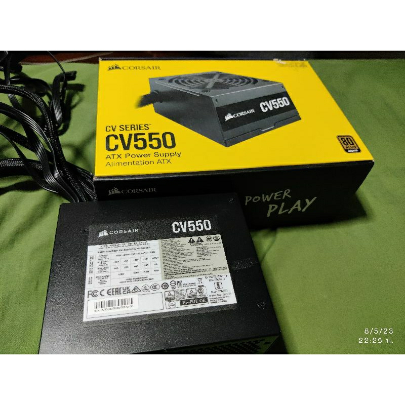 psu corsair cv550 550 w 80 plus bronze มือสอง มีประกัน | Shopee Thailand