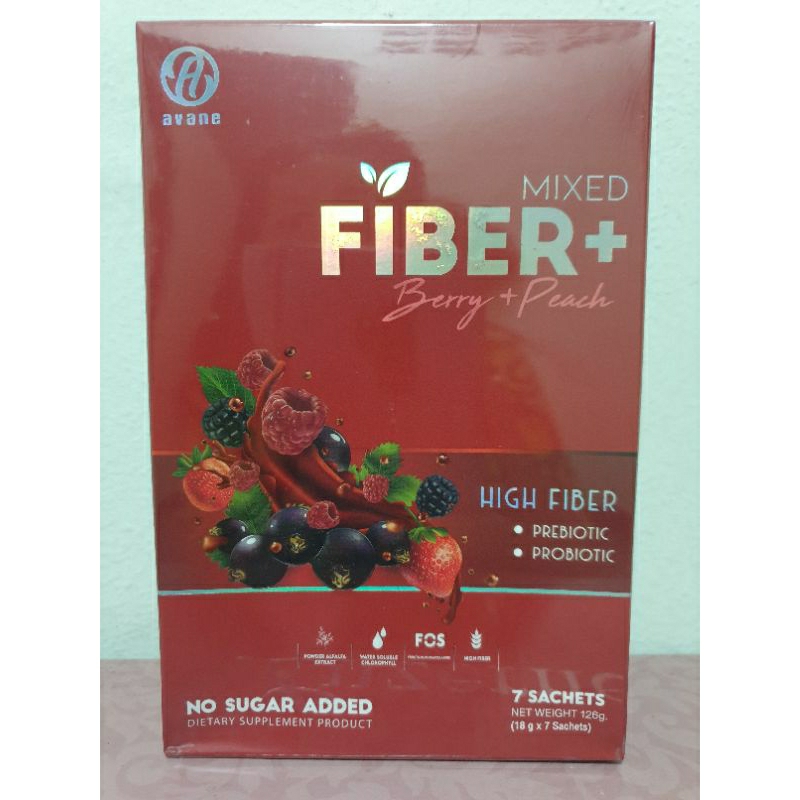 ไฟเบอร์ Fiber+ mixed berry ไฟเบอร์พลัสอาวาเน่ | Shopee Thailand