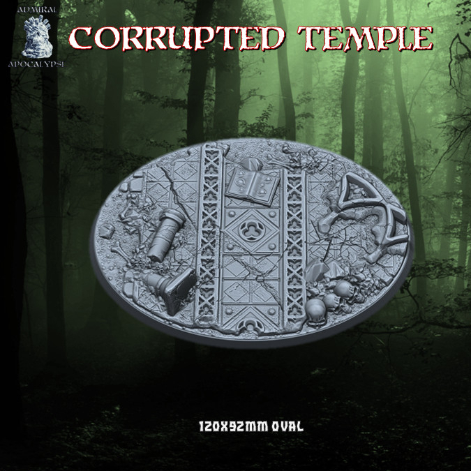 Corrupted Temple Bases จัดส่งได้ใน1-3วัน (Bases & Toppers) ฐานโมเดล ...