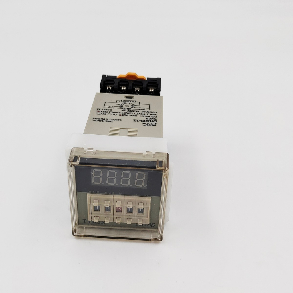 DH48S-2Z DIGITAL TIMER ไทม์เมอร์ตั้งเวลาแบบดิจิตอล ช่วงเวลา:0.01SEC TO ...