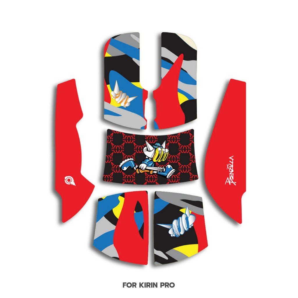 LOGA Mouse LOGA X BENZILLA Loga Premium Mouse Skins Grip Tapes by UTECH ...