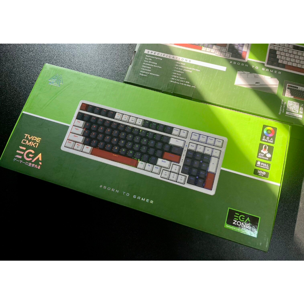EGA TYPE CMK1 Mechanical Keyboard CIY ได้ มีให้เลือก 4 ดีไซน์ 2 สวิตต์ ...