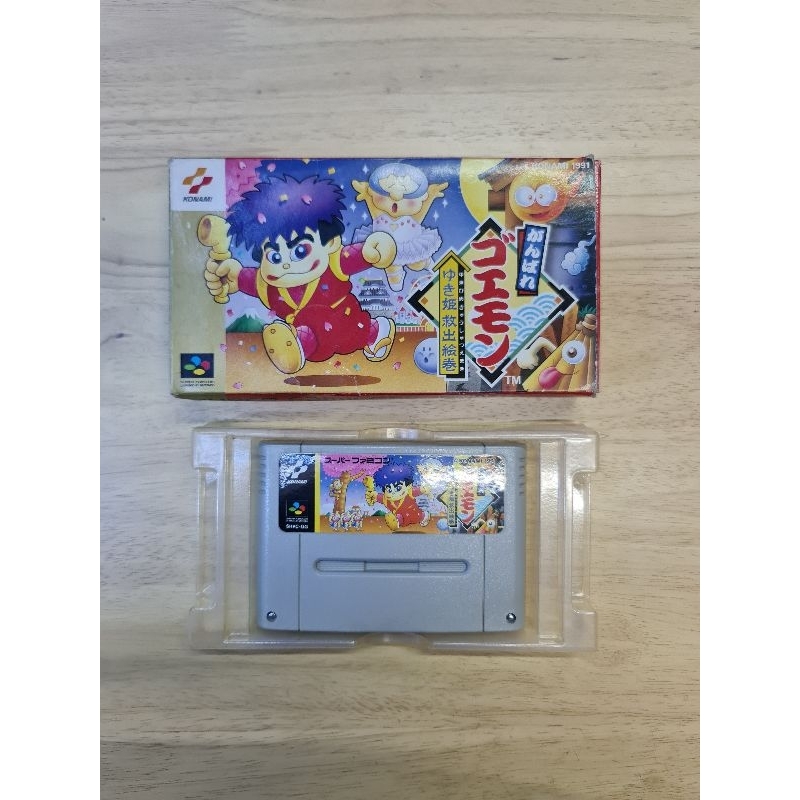 แผ่นเกม Super Famicom Goemon มือสอง | Shopee Thailand