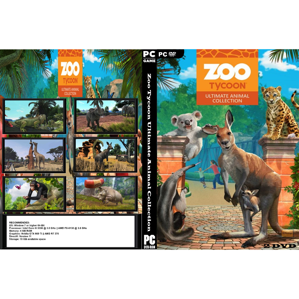 แผ่นเกมส์ PC Zoo Tycoon Ultimate Animal Collection (2DVD) | Shopee Thailand