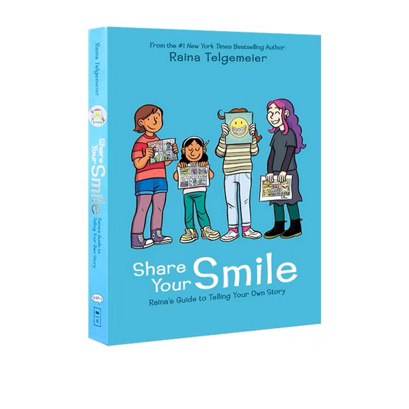 Raina Telgemeier Series ,Smile/Sisters/Ghosts/Drama/Guts/Share Your ...