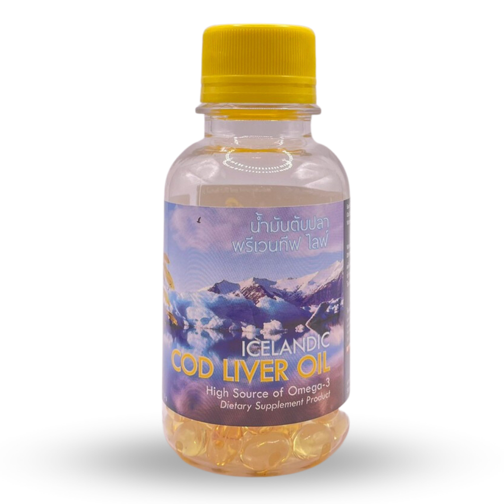 ICELANDIC COD LIVER OIL (High Surce of Omega 3) | Shopee Thailand