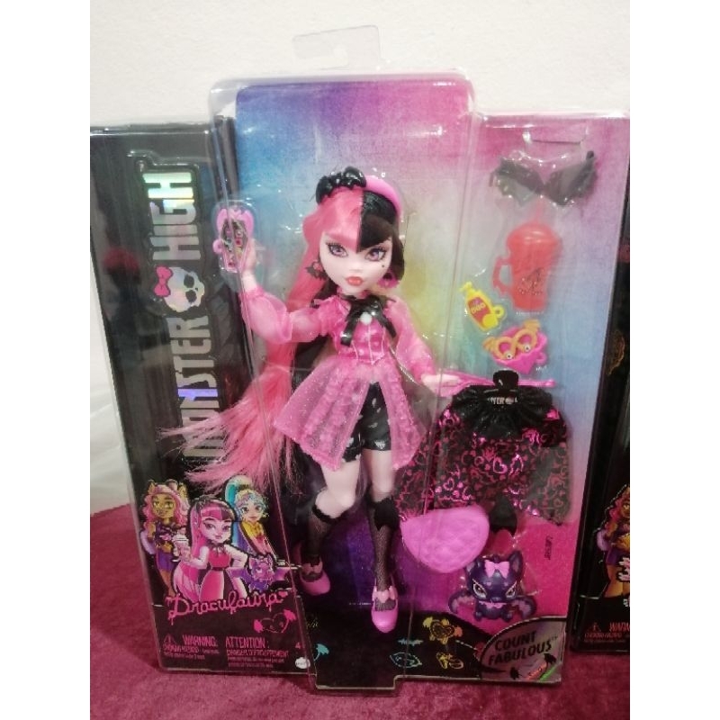 monster high gen 3 lagoona blue draculaura | Shopee Thailand