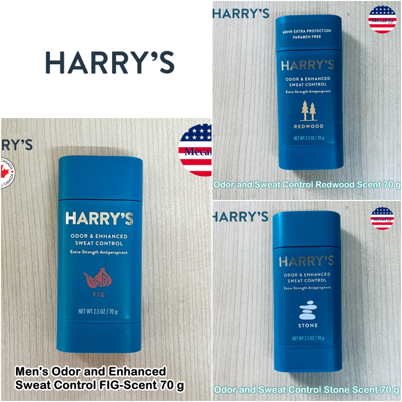 Harry's® Men's Odor and Enhanced Sweat Control 70 g โรลออน สำหรับผู้ชาย ...