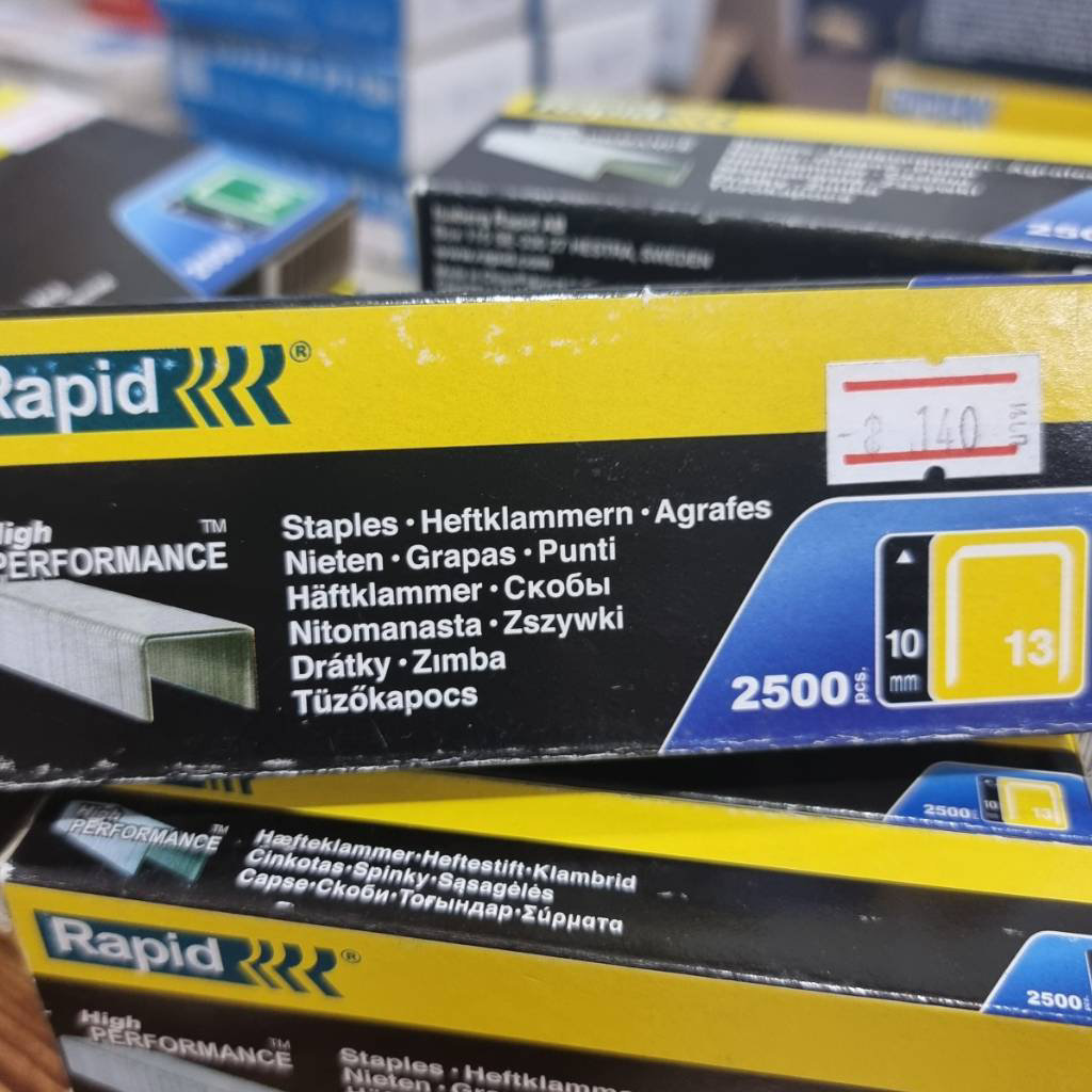 Rapid Staples ลวดเย็บ High Performance 2500 pcs. 10mm./8mm./6mm ...