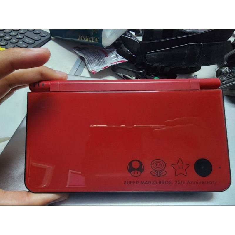 (มือ 2 แปลงแล้ว) Nintendo DSi XL - Red (Super Mario Bros. 25th ...